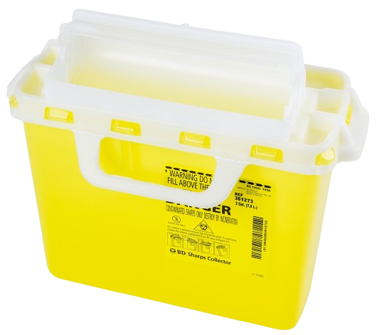 Sharps Container, Next Generation, Single Use, 7.6L – Interwaste