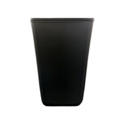 Waste Paper Bin Black 23L - Base – Interwaste