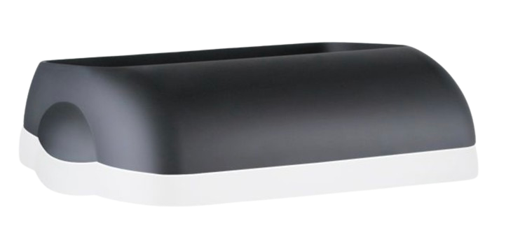Waste Paper Bin Black 43L - Lid – Interwaste